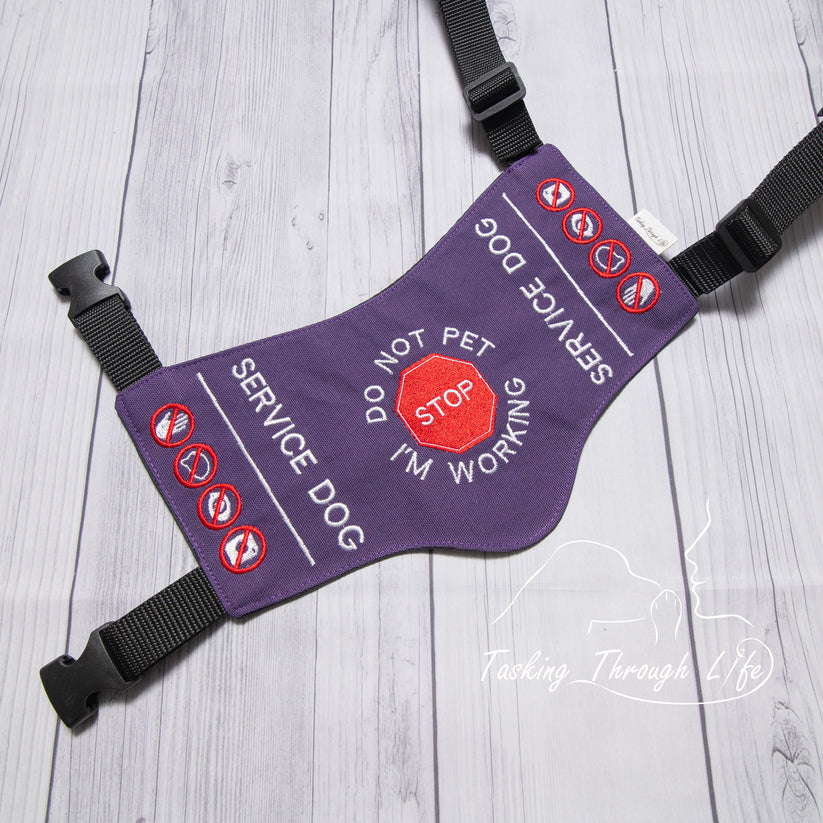 Click her for custom VEST orders - Custom Service Dog Vest, custom ...