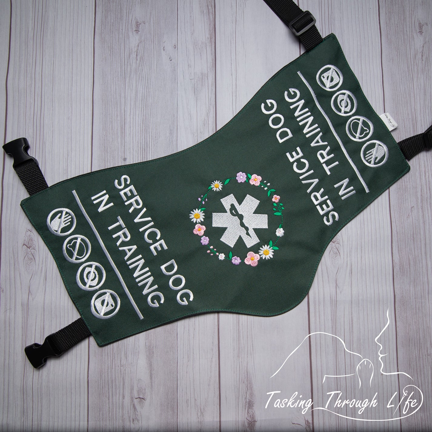 Floral Wreath Vest – Tasking Through LIfe