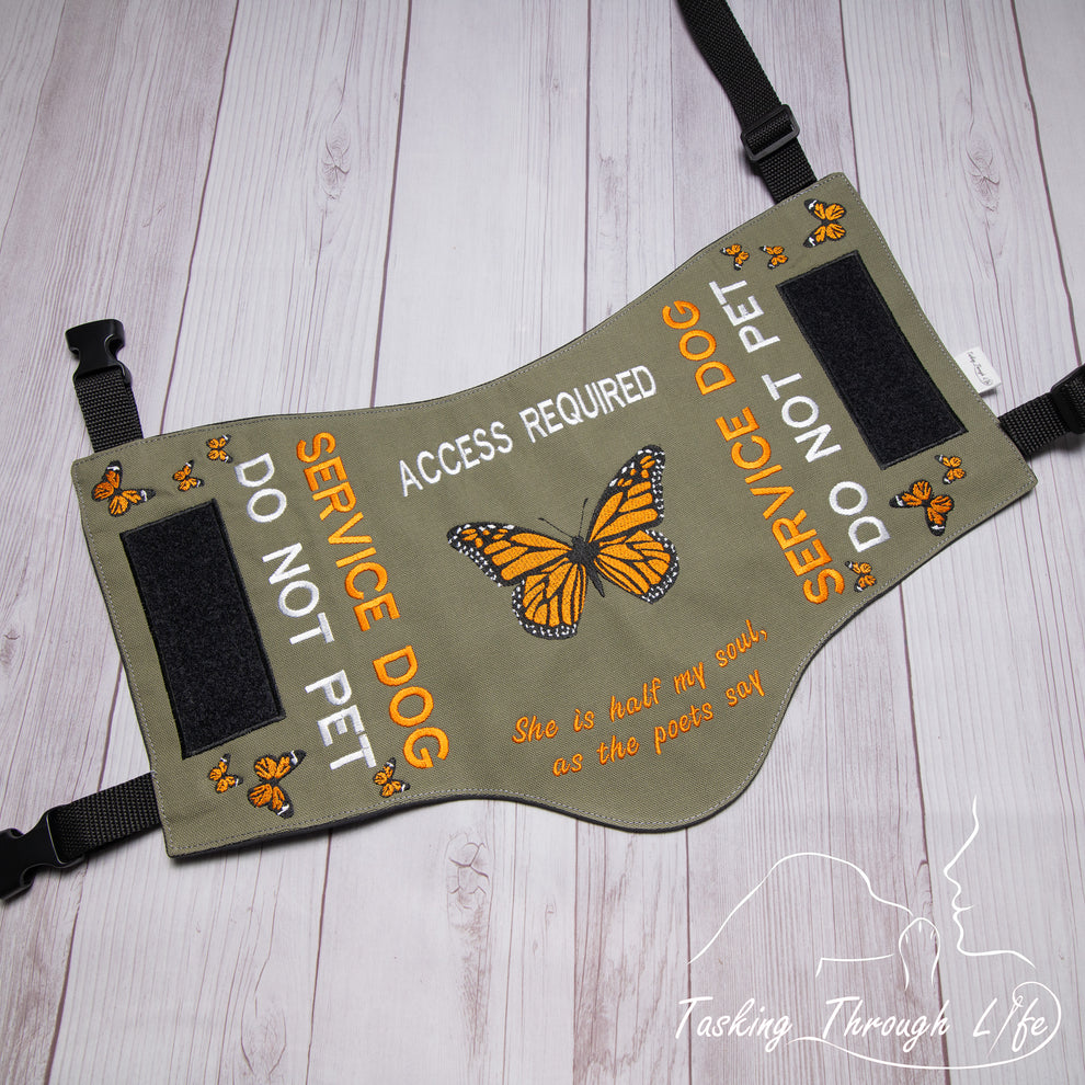 Click her for custom VEST orders - Custom Service Dog Vest, custom ...