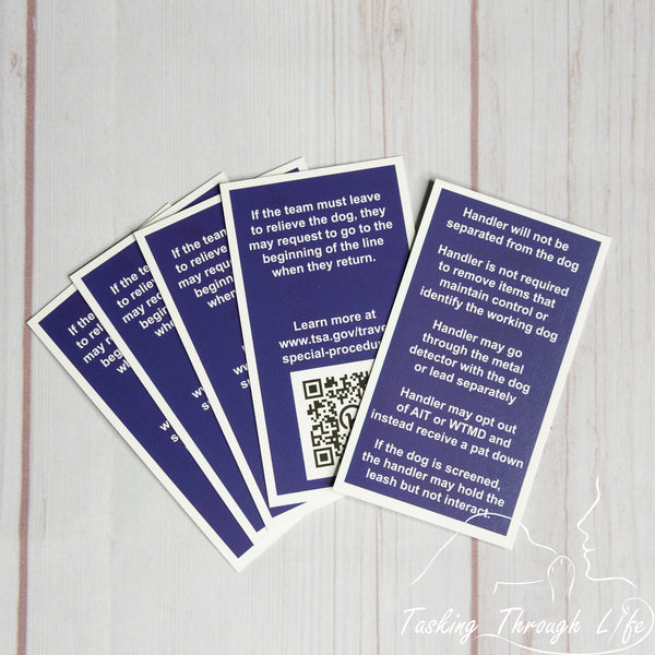 TSA Cards – Tasking Through LIfe
